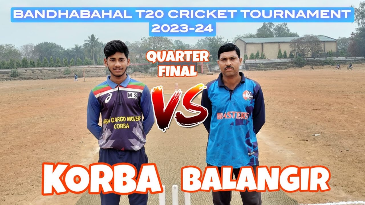 LIVE :-🔴BALANGIR VS MC CLUB KORBA || QUARTER || BANDHABAHAL T20 CRICKET ...