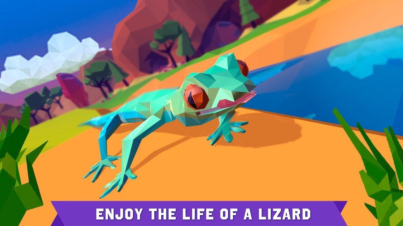 🦎Iguana Lizard Survival Simulator 3D-By Virtual Animals World-Android ...