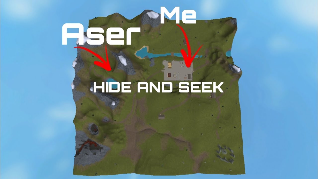 Hide And Seek in STARTER MAP Roblox Ft: Asser shams team - YouTube