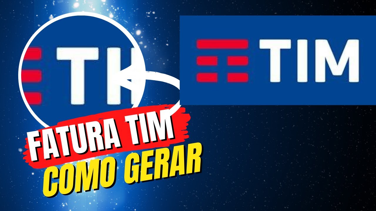 como gerar a fatura da Tim Passo a passo - YouTube