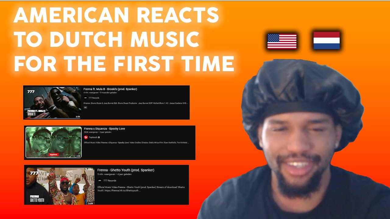 AMERICAN REACTS TO DUTCH RAP FOR THE FIRST TIME Frenna ft. Mula B ...