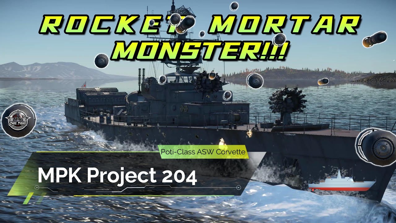 MPK Pr. 204 - Unlock the Secrets of the Soviet POTI-Class ASW Corvette ...