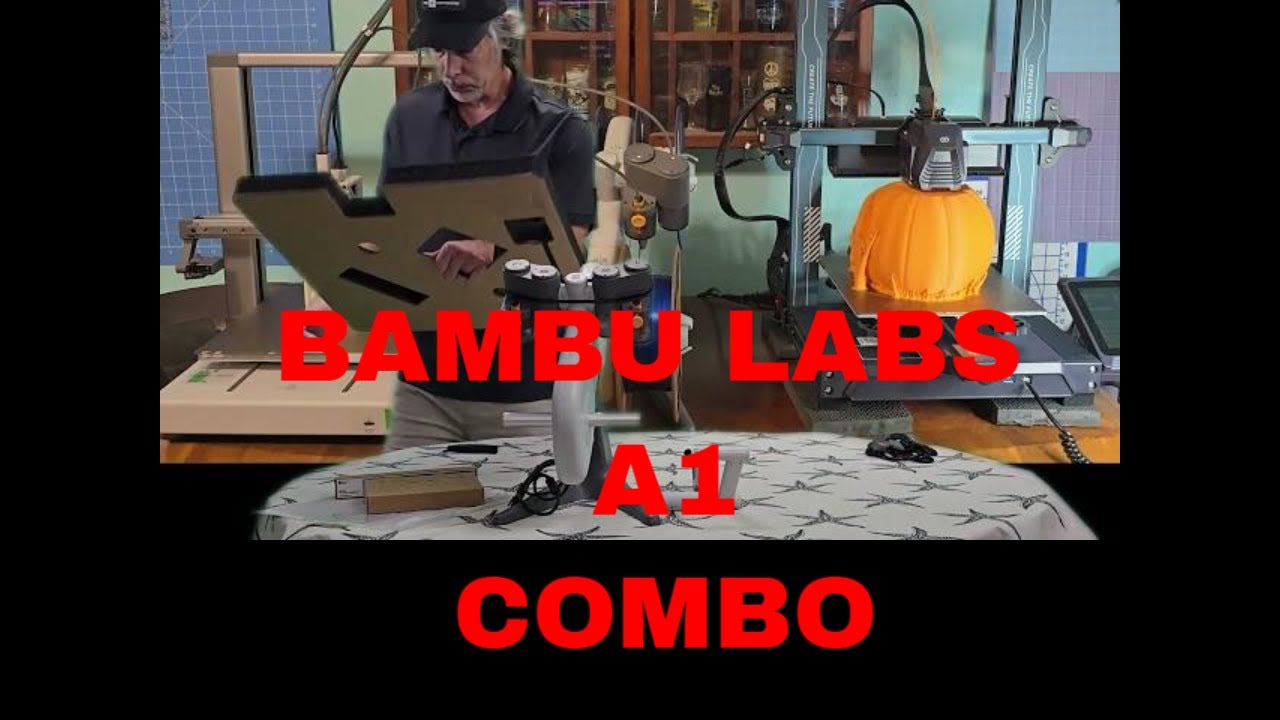 BAMBU LAB A1 COMBO, THIS IS THE ONE FOR BEGINNERS - YouTube