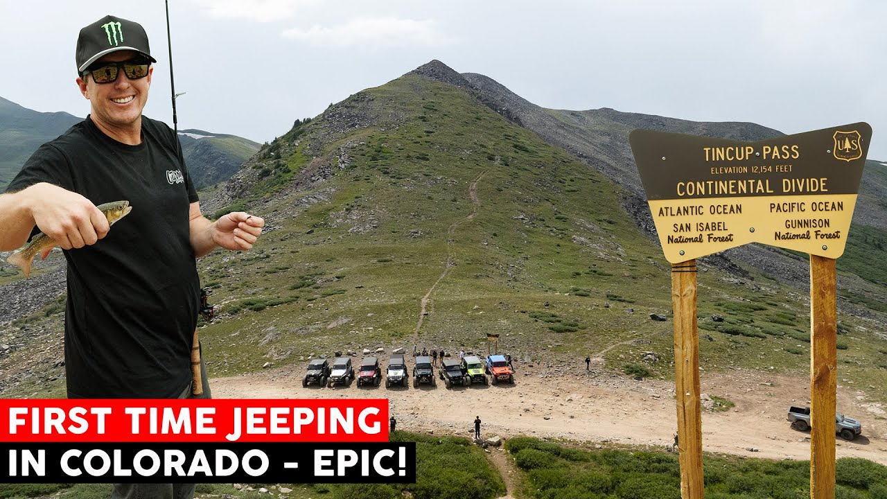 JEEPING IN COLORADO FOR THE FIRST TIME! FISHING, HIKING, AND WHITE ...