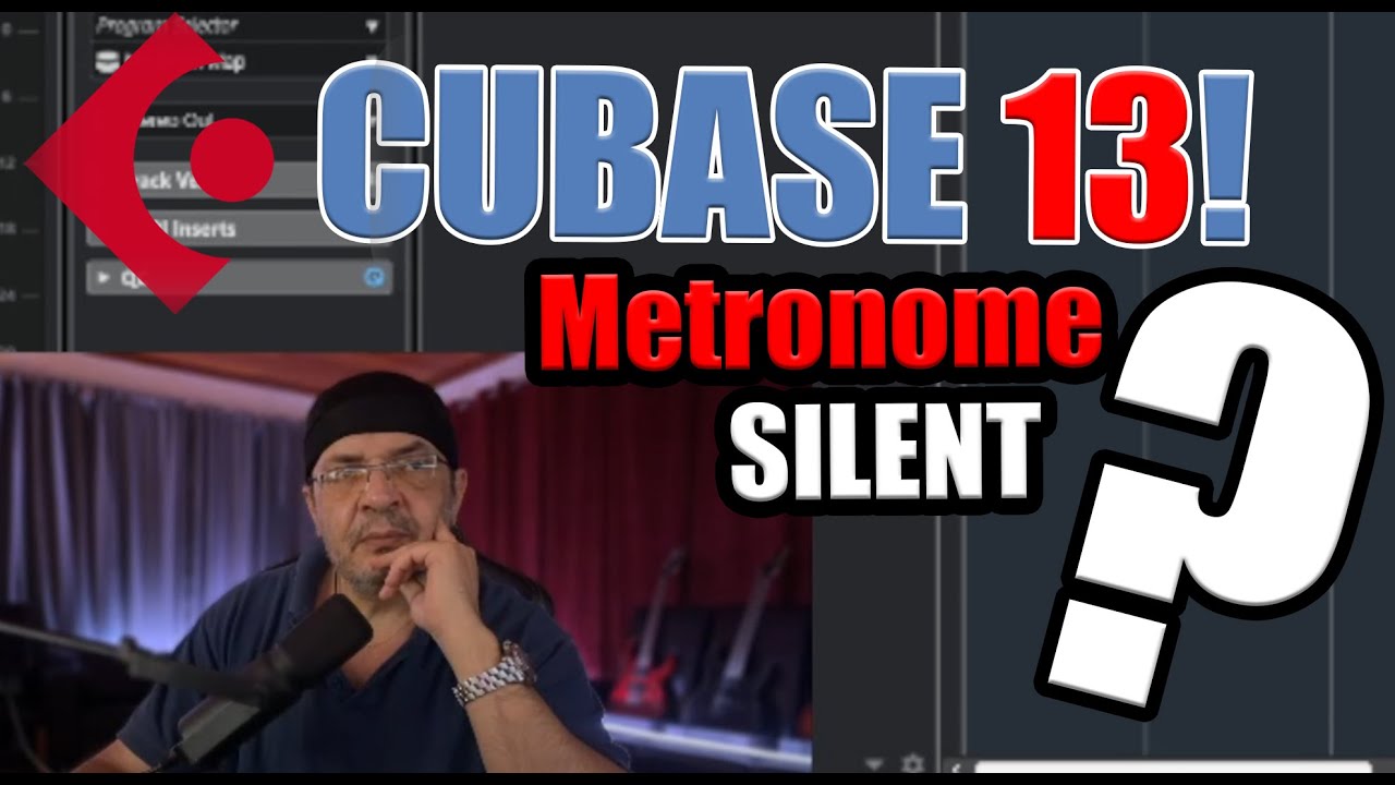 Cubase pro 13 Metronome silent? Check your control Room! - YouTube