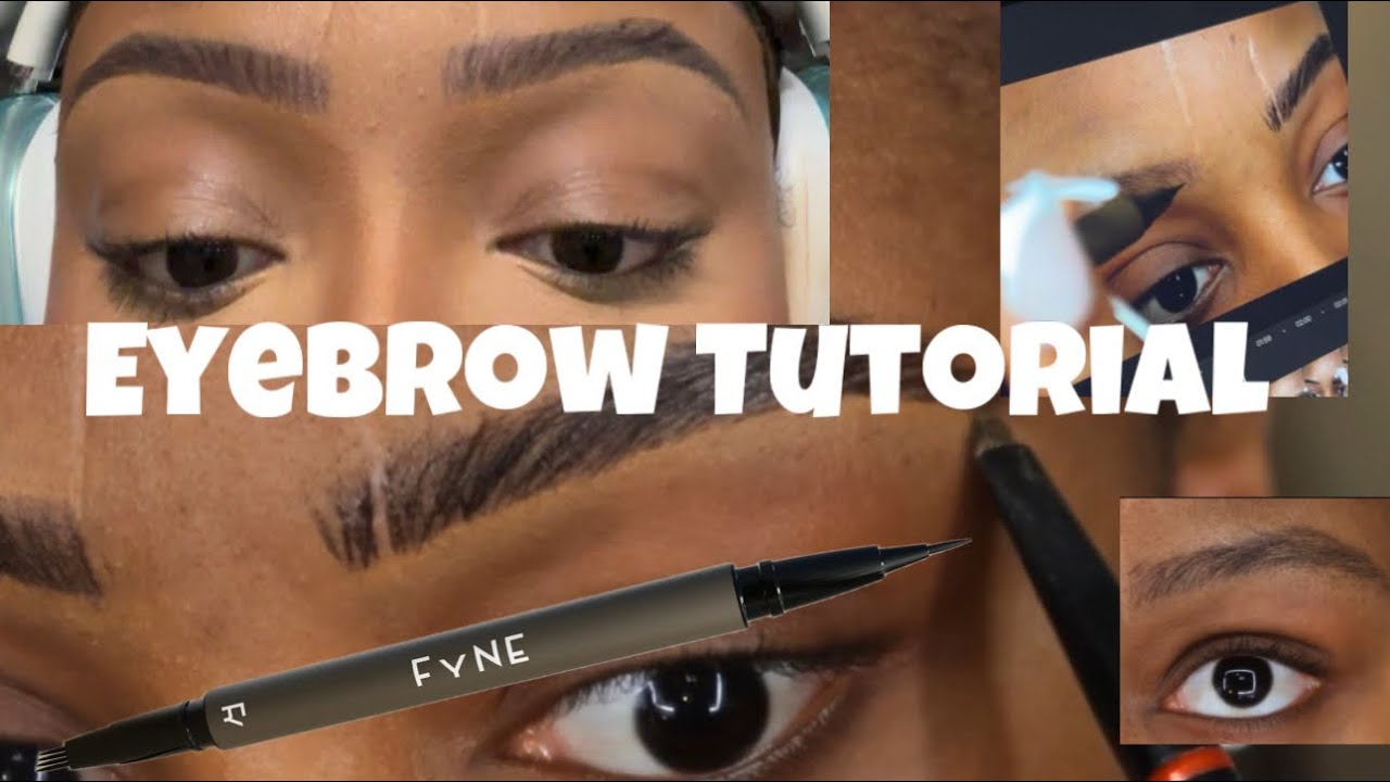 EYEBROW TUTORIAL - YouTube