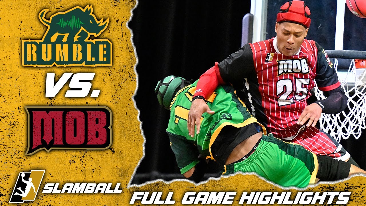 SlamBall Full Game Highlights: Rumble vs. Mob - YouTube