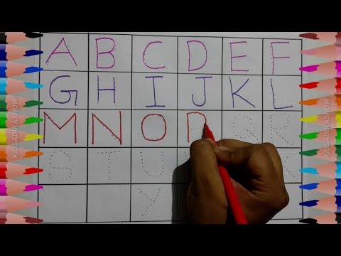Abcd likhna sikhe | Learn Abcd | Capital letter | Alphabet | Phonic ...