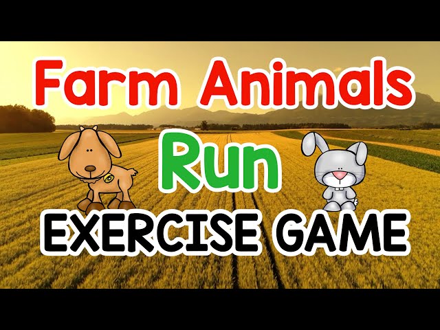 Running Farm Animals