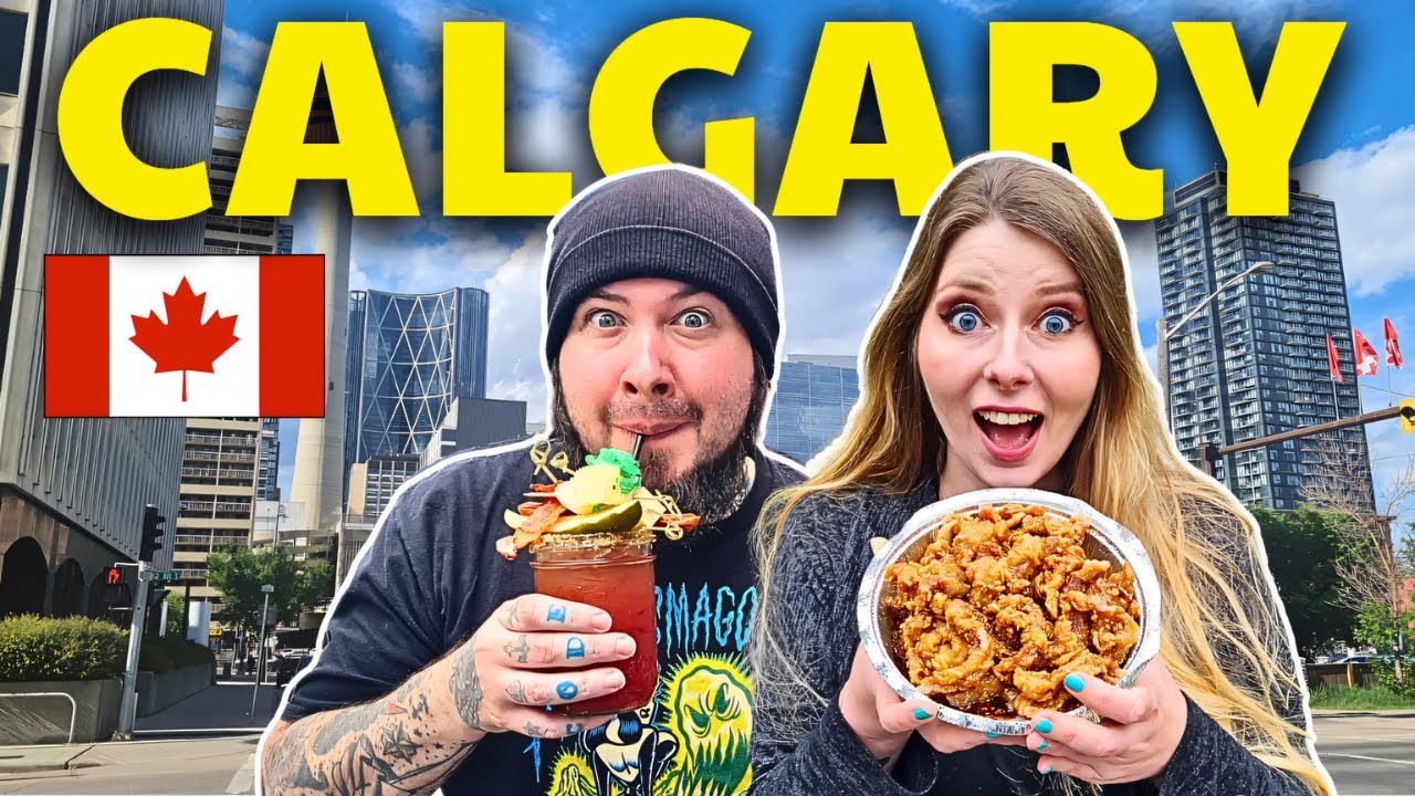 Trying ICONIC FOODS & DRINKS of CALGARY, Alberta! 🇨🇦 - YouTube