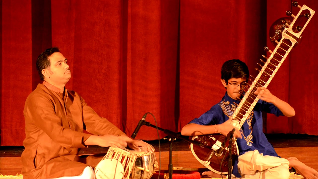 Sitar Recital by Kanjonavo Sabud (Debut performance) - YouTube