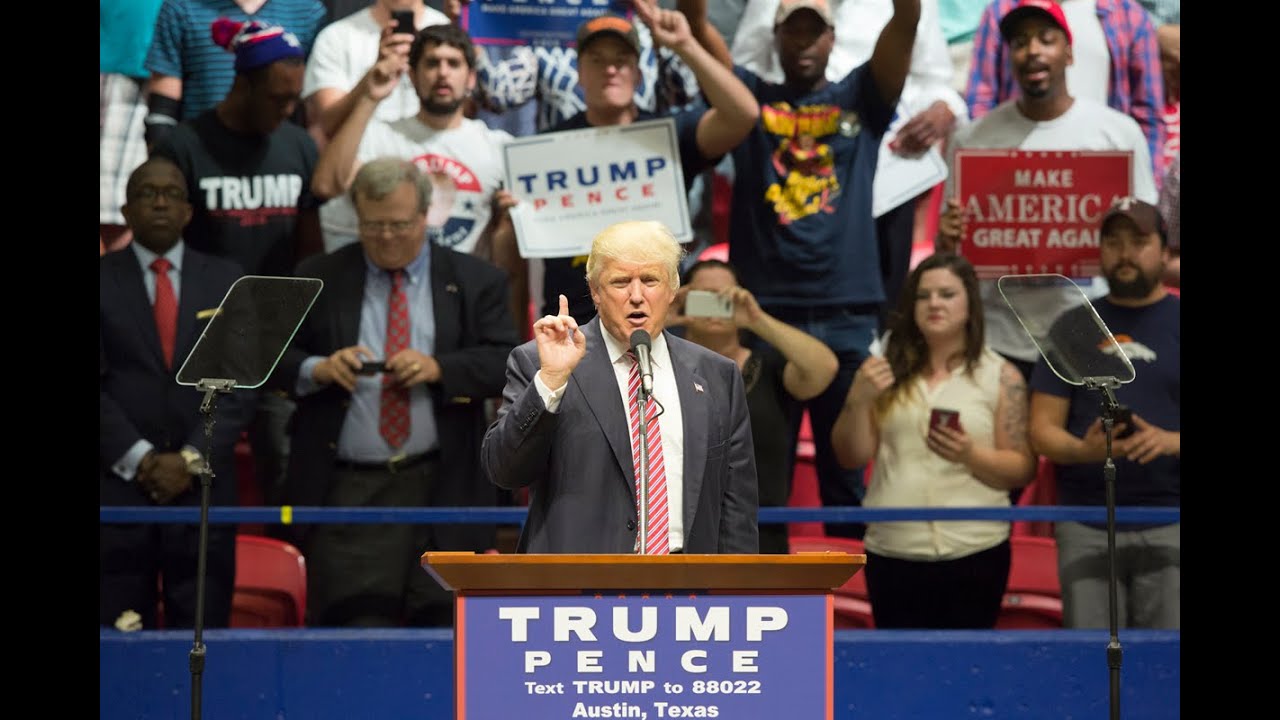Presidential Nominee Donald Trump Visits Austin - YouTube