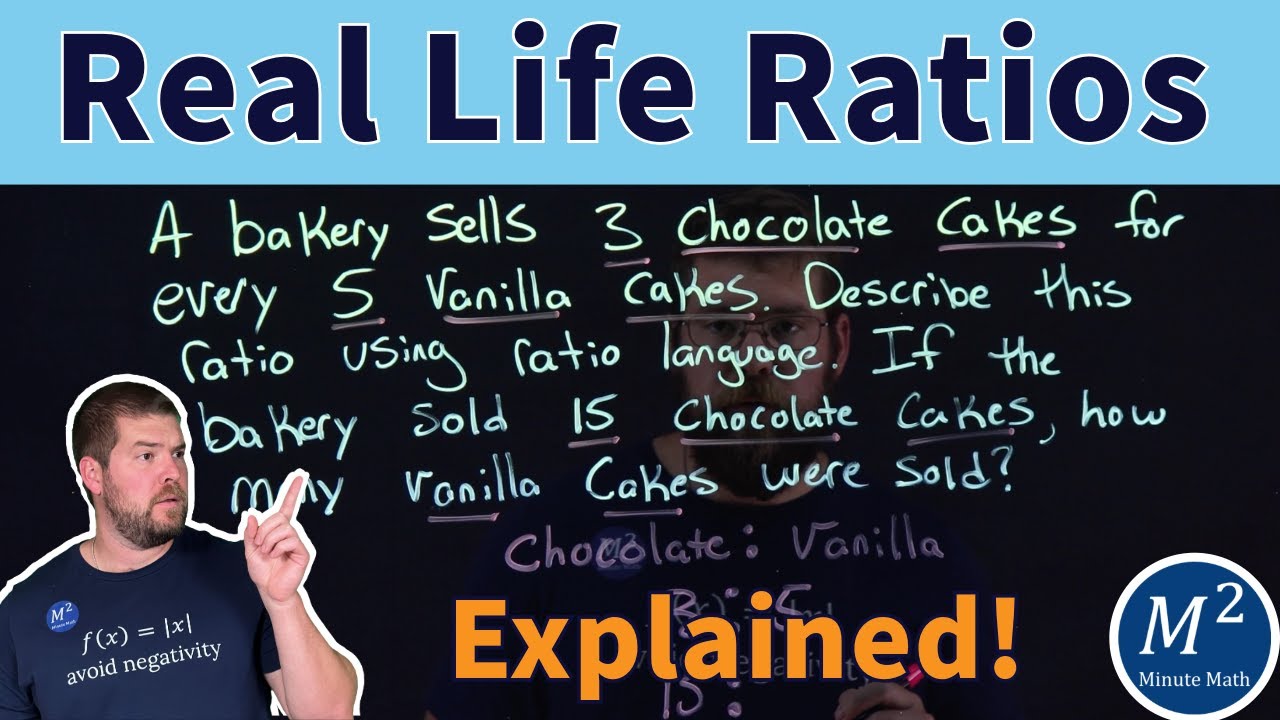 Using Ratios in Real Life: Calculating Cake Sales! - YouTube