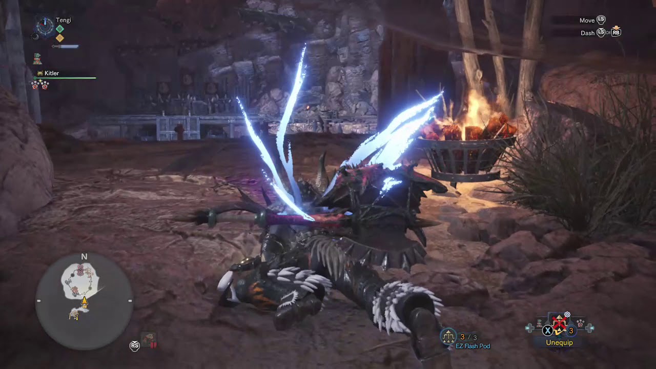 Monster Hunter World (MHW) Rathalos arena flawless victory - YouTube