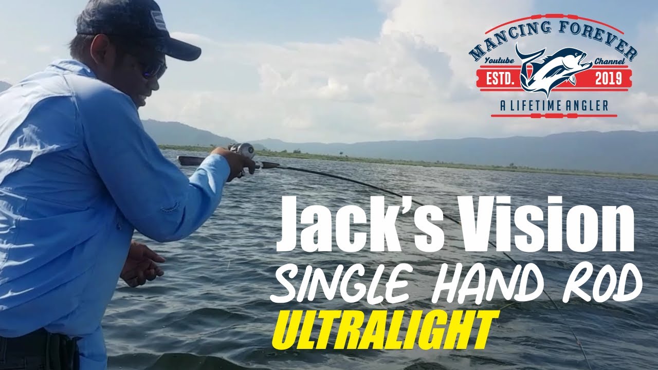 Strongest Single Hand Rod 2-6lbs From Jack's Vision - YouTube