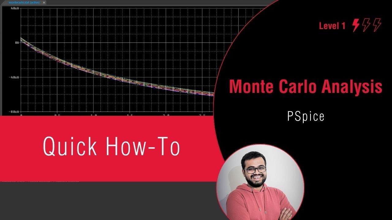 Performing Monte Carlo Analysis with PSpice - YouTube