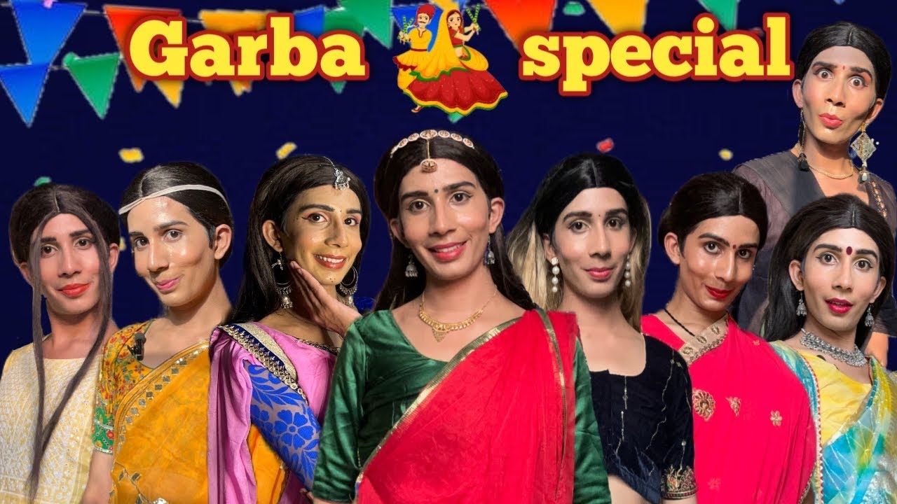 Garba Special Ep.60 | THEAnshpandey #comedy #funny #funwithprasad ...