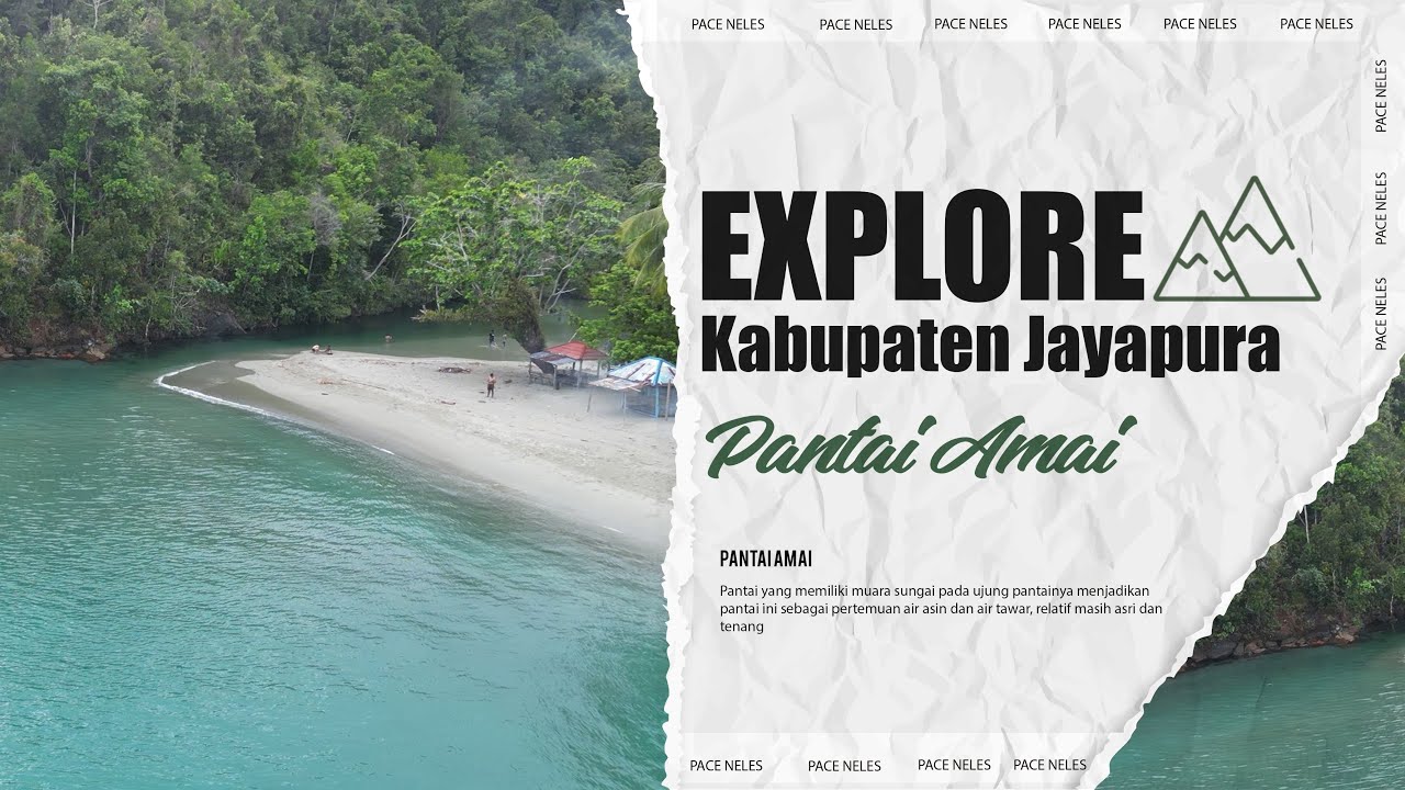 PANTAI AMAI DEPAPRE KABUPATEN JAYAPURA PAPUA - YouTube