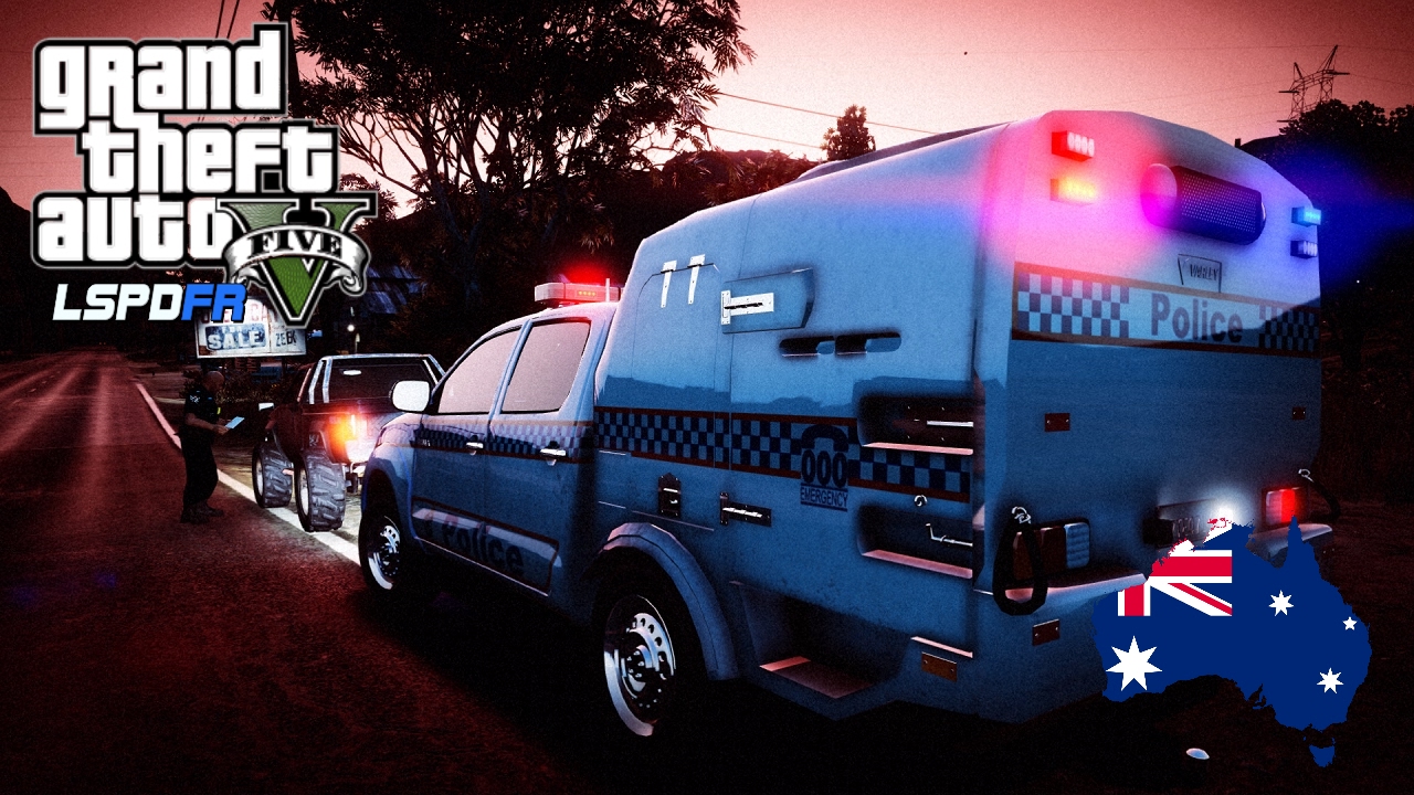 GTA 5 Australian Police Mod - Rural QPS Paddy Wagon Patrol (GTA 5 ...