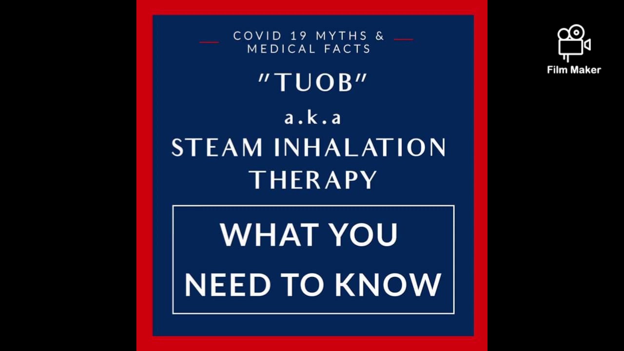What you need to know about "Tuob"/Steam Inhalation - YouTube