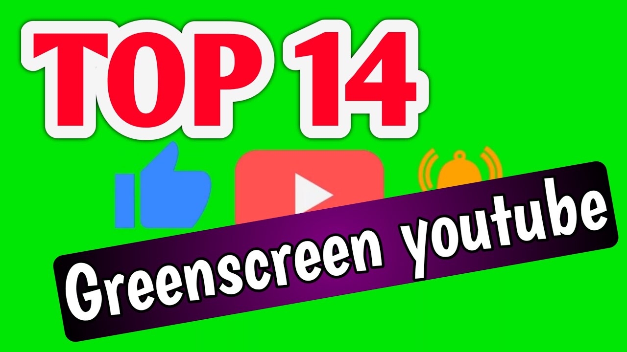 Top 14 | Suscribe layar ijo/greenscreen & link downloadnya. - YouTube