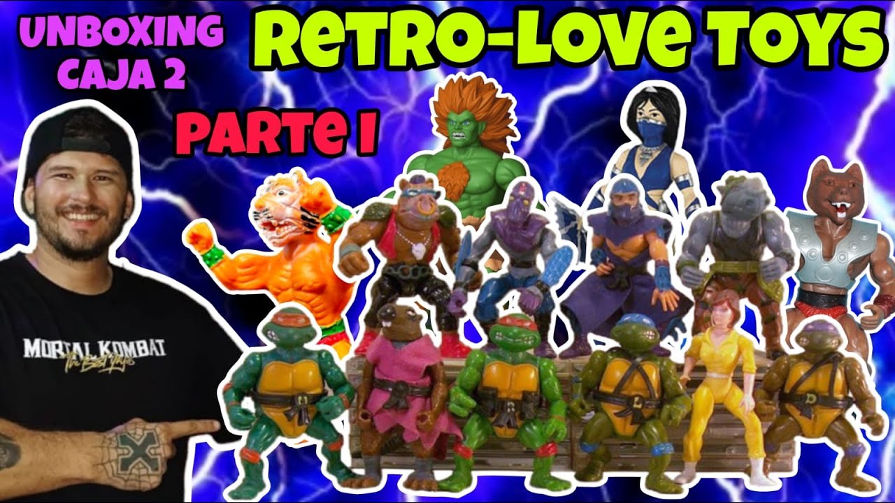 UNBOXING CAJA #2 DE RETRO-LOVE TOYS I PARTE - YouTube