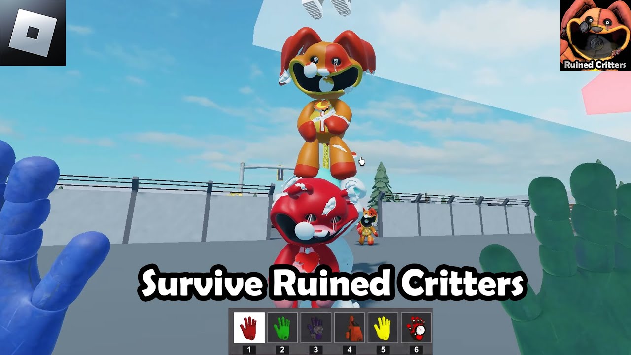 Roblox Poppy Playtime Chapter 3 : Survive Ruined Critters (Roblox Full ...
