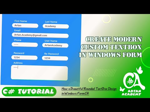 Create Custom TextBox in winform C# - YouTube