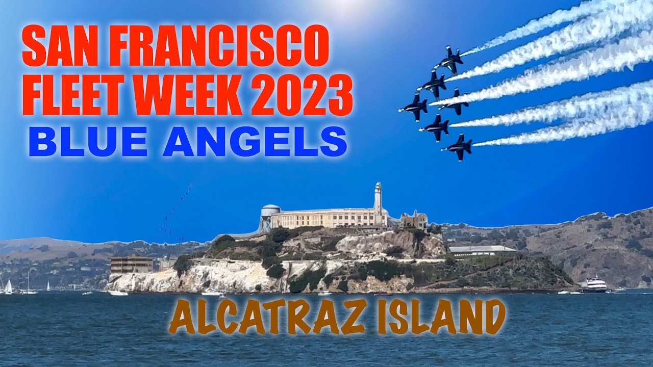 SAN FRANCISCO FLEET WEEK 2023 II A GREAT AERIAL SHOW BY BLUE ANGELS, A GREAT WEATHER CONDITION ...