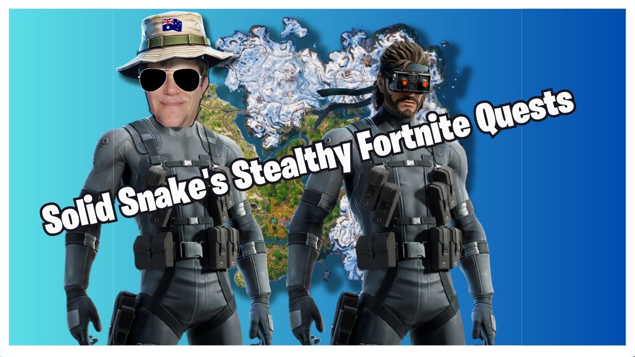 Solid Snake's Stealthy Fortnite Quests: Infiltrating the Island! - YouTube