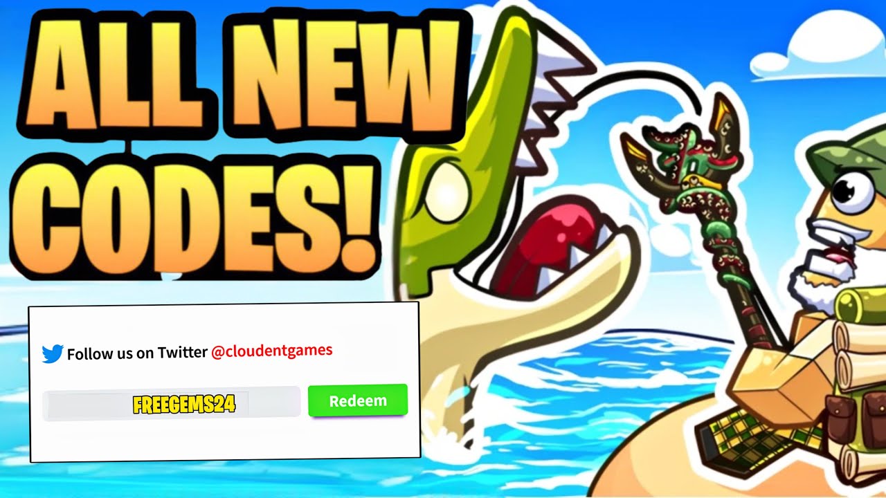 *NEW* ALL WORKING CODES FOR FISHING SIMULATOR IN 2024! ROBLOX FISHING ...