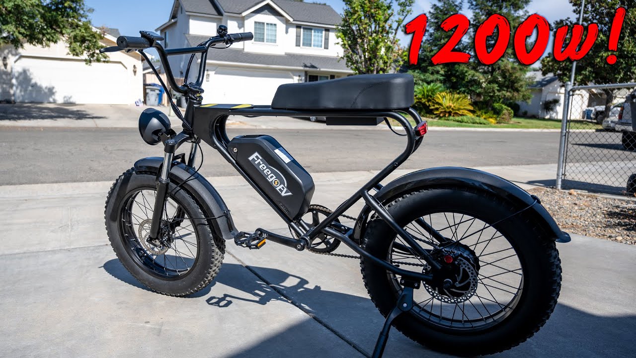 FREEGO DK200 Honest Bike Review 1200w 48v - YouTube