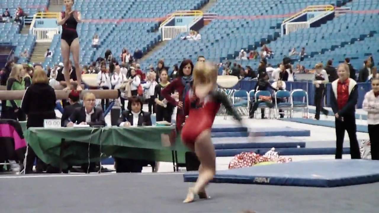 Jamie Shisler - 2010 Level 10 Floor Routine - YouTube