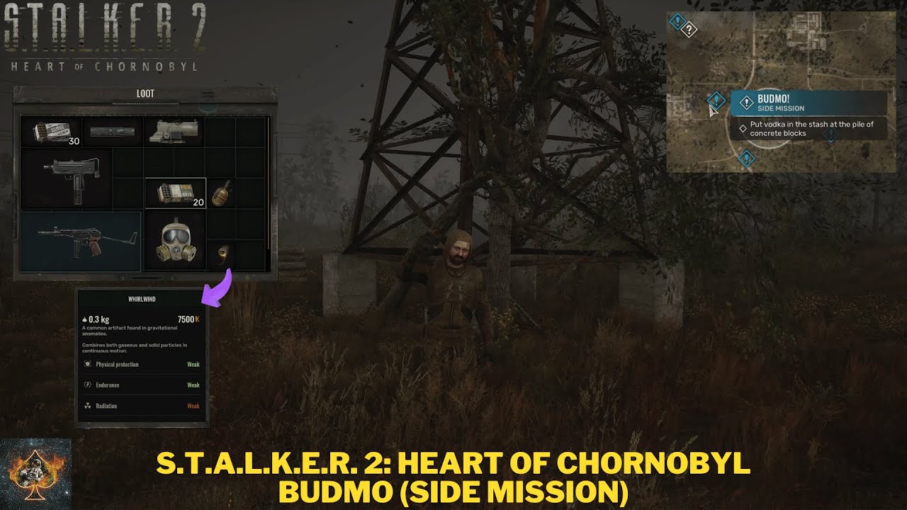 STALKER 2: Heart of Chornobyl - "Budmo" Side Mission Walkthrough - YouTube
