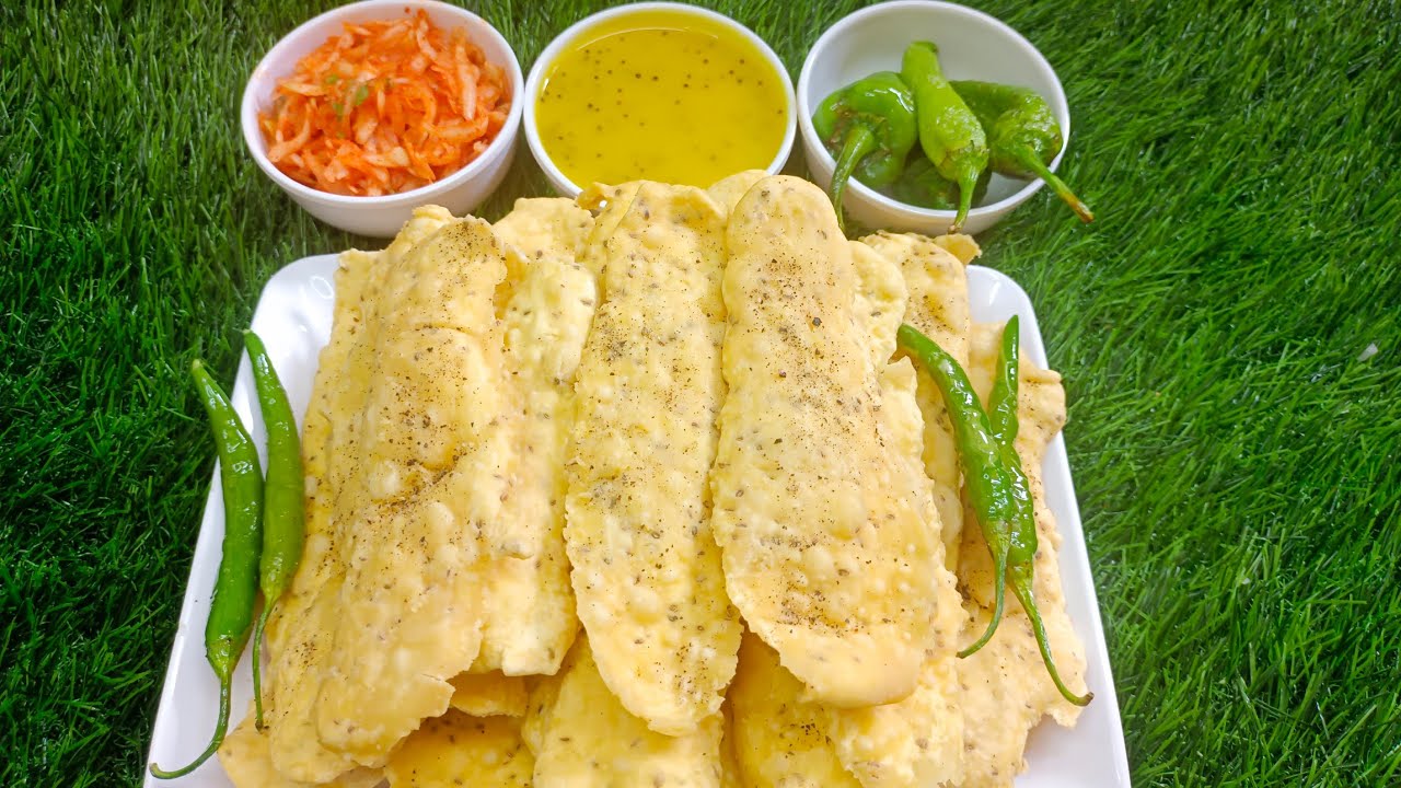 Fafda recipe | Fafda Kadhi | Fafda chutney(Sambharo) - YouTube