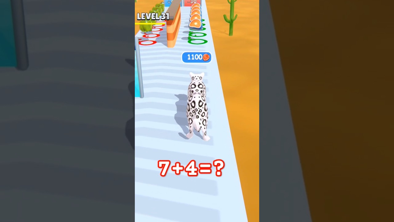 cat runner 🐈‍⬛ #cat #runner #shorts #viral #gaming #gamplay #cartoon ...