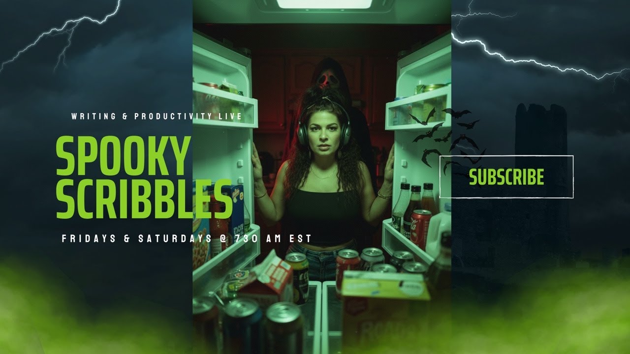Spooky Scribbles & Pumpkin Plots ️ | Writing Stream for Ghoulishly Good ...