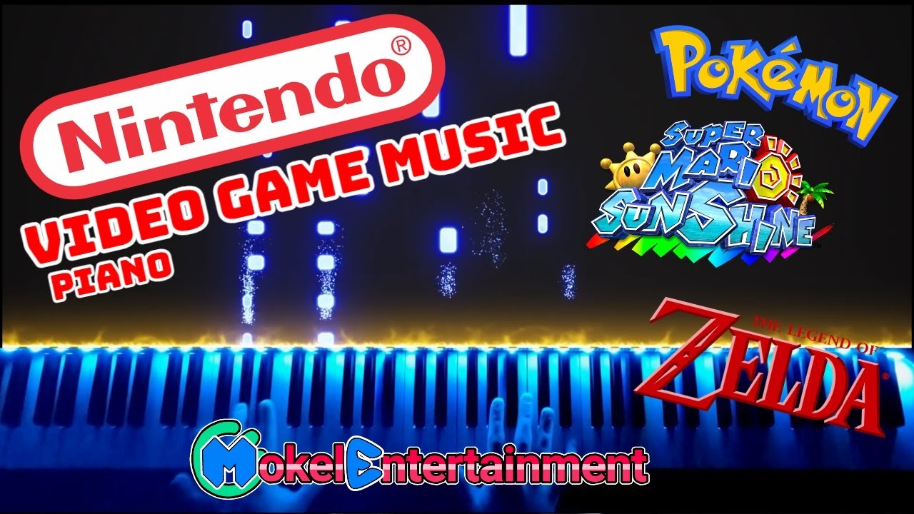 || Nintendo Video Game Music || Piano Cover || Mokel Entertainment ...