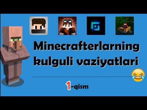 Minecraftr lar ni kulkili😁 vazyat lari @artifacthhsh @odilboiuzb @KayzoMC 