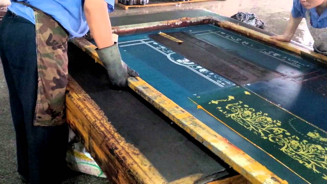 Printing In China - Strike off - YouTube