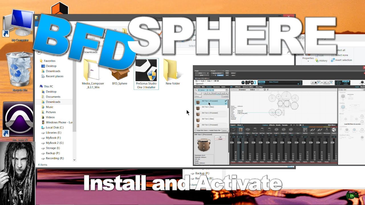 BFD Sphere - How to Install and Activate - YouTube