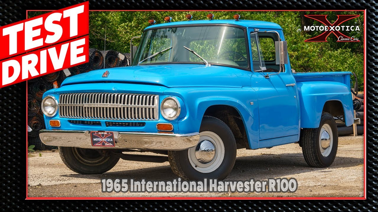 1965 International Harvester R100 -- SOLD - YouTube