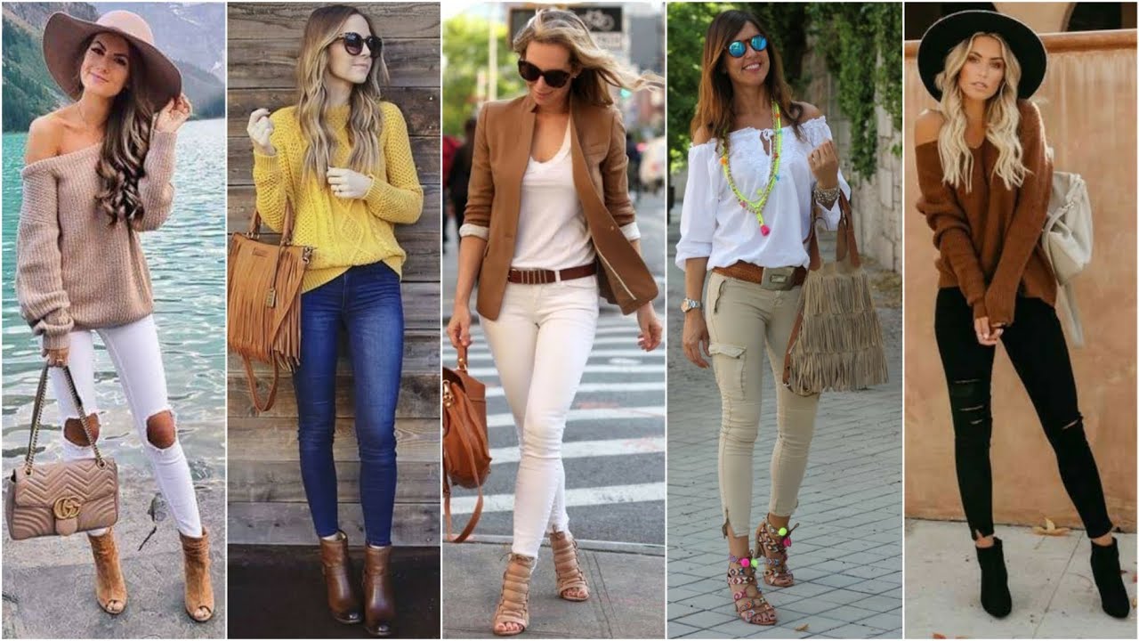 BELLAS COMBINACIONES EN TONOS TIERRA 🤎🤩🤍 LOOKS Y OUTFITS CON TODO TIPO ...