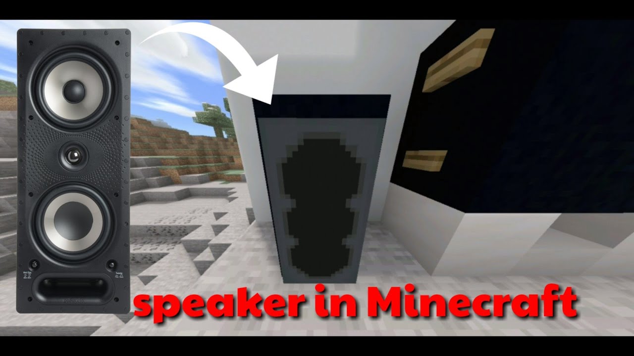 How to make speaker in Minecraft - YouTube