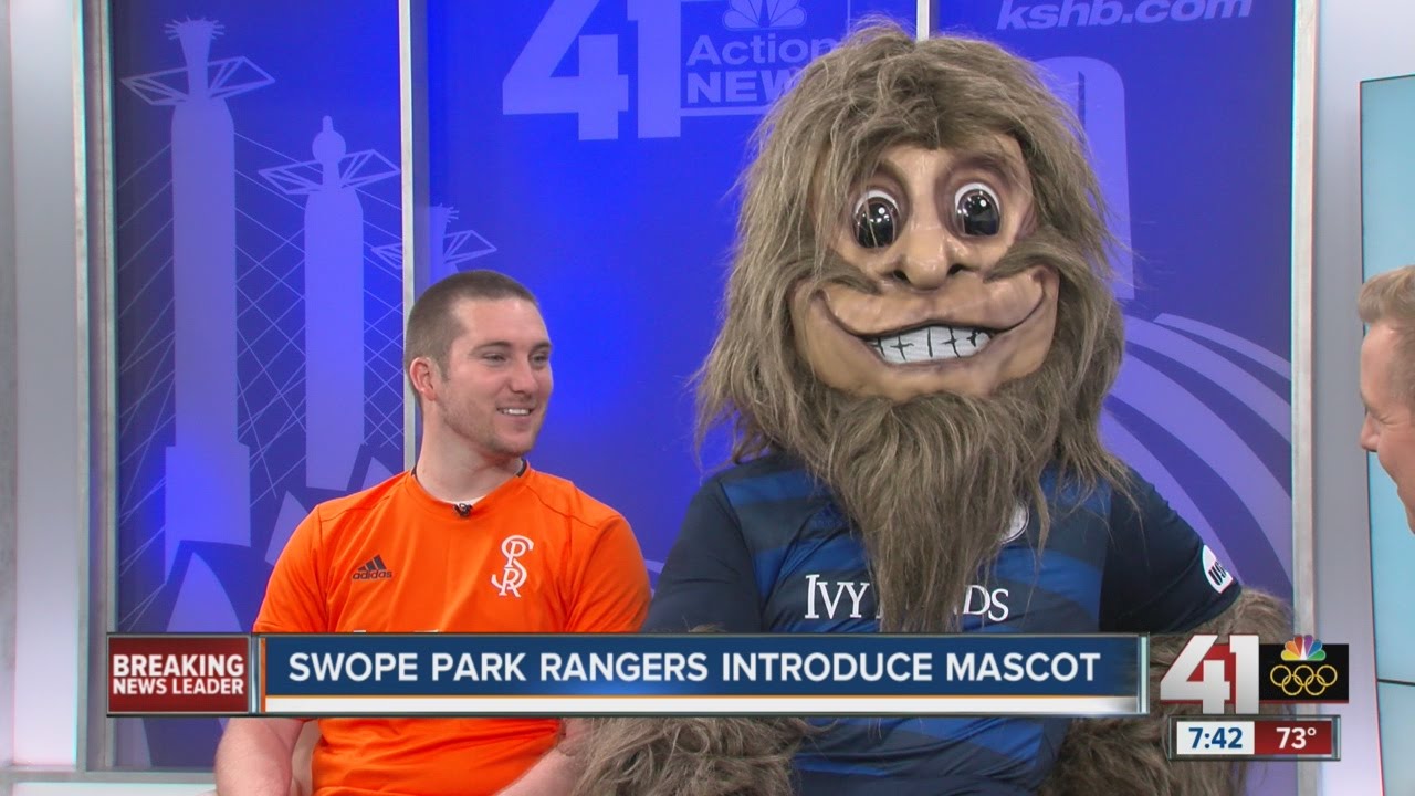 Swope Park Rangers introduce mascot - YouTube