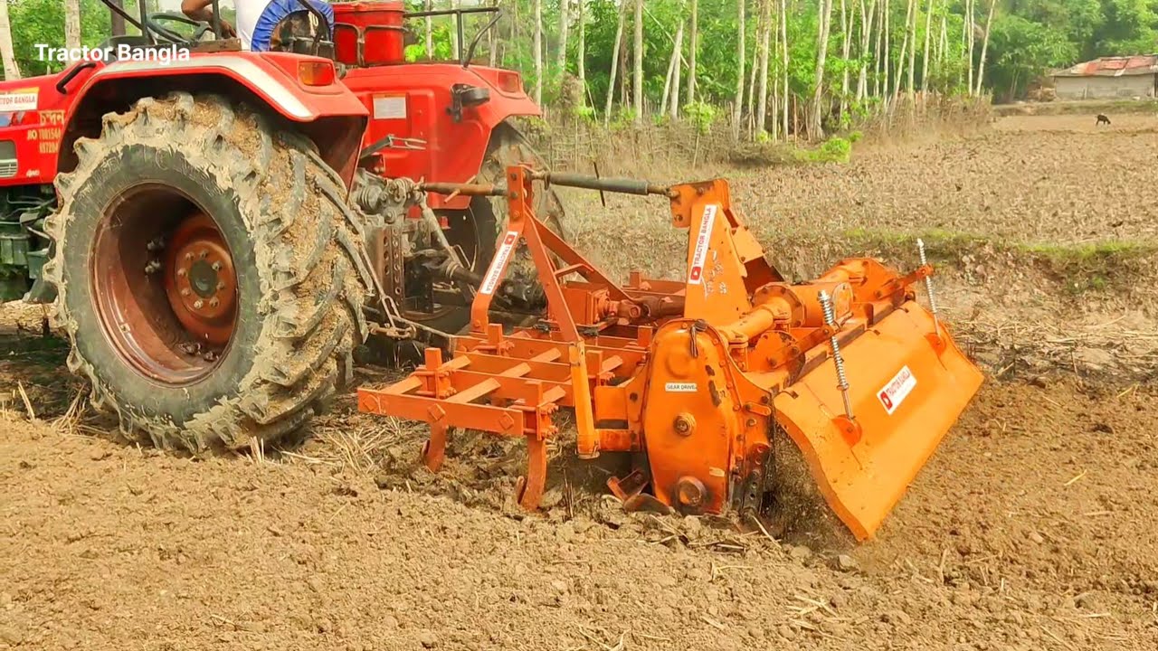 Rotavator Plus Cultivator New System👌 Tractor Technology👍Tractor Tow ...