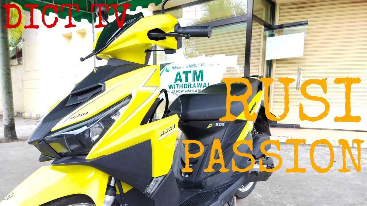 RUSI PASSION SC125/QUICK REVIEW - YouTube