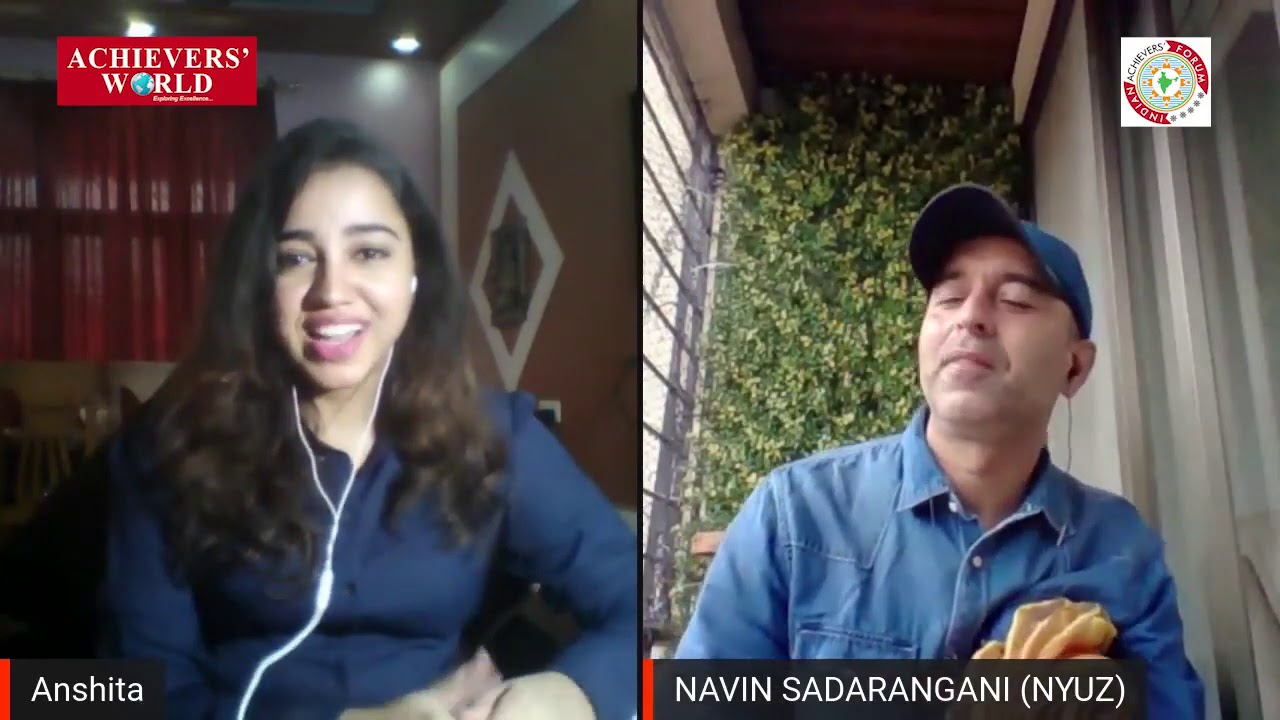 Interview of Awardee- Mr. Navin Sadarangani-Indian Achievers' Forum ...