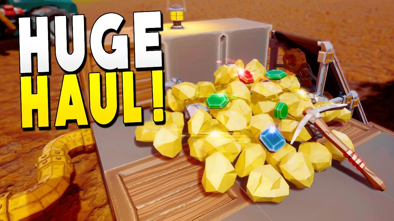 HUGE Haul of the Biggest Gold Nuggets and Gems EVER - Hydroneer ...