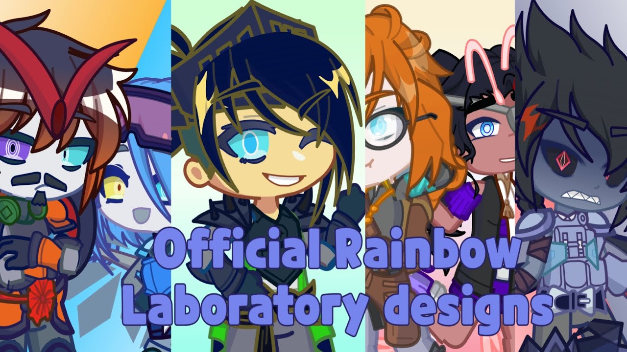 Official Rainbow Laboratory designs!! (Fashion Meme!) /GL 2 animations/ - YouTube